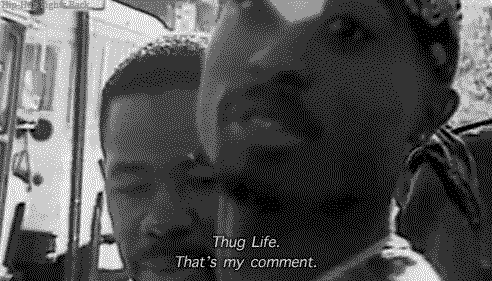 Gangsta Thug Life Tupac Shakur Angry Fight GIF | GIFDB.com