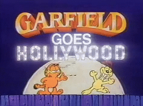 Garfield Dancing Goes To Hollywood GIF | GIFDB.com