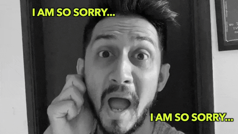 Gay Guy I Am Sorry Apology GIF | GIFDB.com
