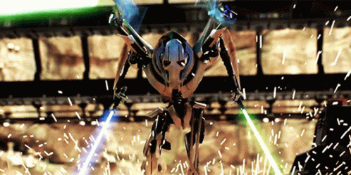 General Grievous Star Wars Droid GIF | GIFDB.com