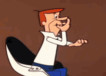 George Jetson Clapping Hands Round Of Applause GIF | GIFDB.com