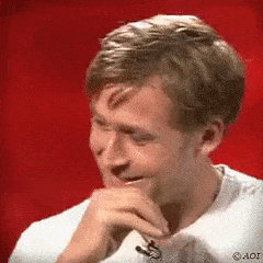 Giggle Shy Laughing Celebrity GIF | GIFDB.com