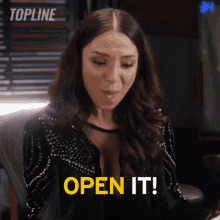 Girl Asking To Open It GIF | GIFDB.com