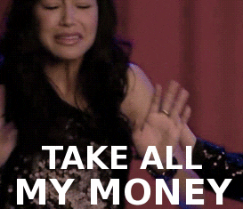 Girl Insisting To Take My Money GIF | GIFDB.com