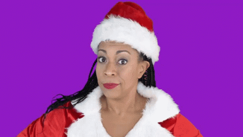 Girl Santa Smiling GIF | GIFDB.com