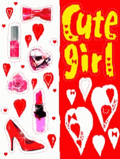 Glittery Cute Girly Things GIF | GIFDB.com