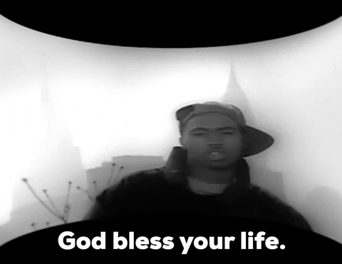 God Bless You Nas Rapper GIF | GIFDB.com