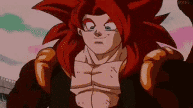 Gogeta Smile Gt GIF | GIFDB.com