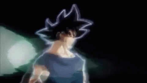 Goku Ultra Instinct Consciousness Separated From Body GIF | GIFDB.com
