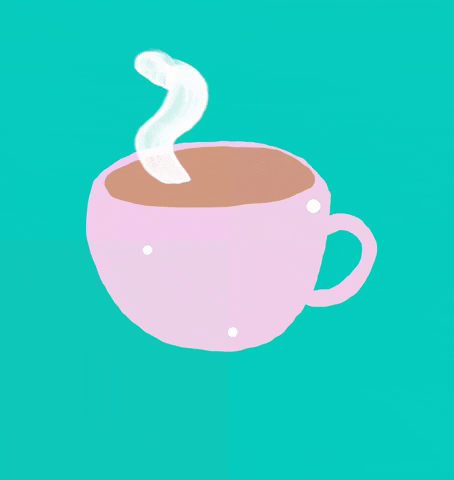 Good Morning Cafe Art GIF | GIFDB.com