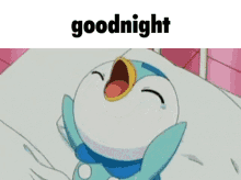 Good Night Cute Piplup Sleepy Pokemon Anime GIF | GIFDB.com