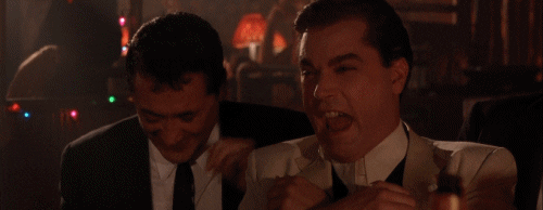 Goodfellas Laughing Boomerang Fake Laugh GIF | GIFDB.com