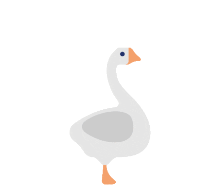 Goose Walk Clouds Animation GIF | GIFDB.com