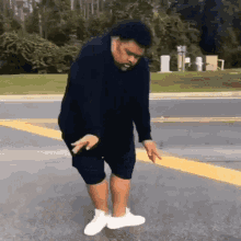 Graceful Guy In Parking Lot Funny Dancing GIF | GIFDB.com