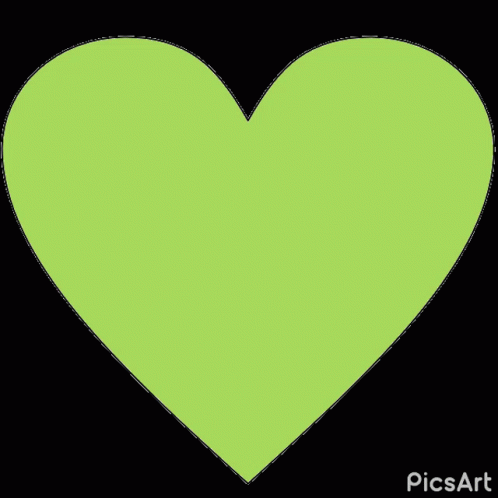 Green And Rainbow Heart GIF | GIFDB.com