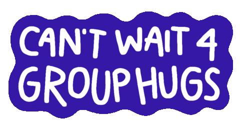 Group Hugs Transparent Sticker GIF | GIFDB.com