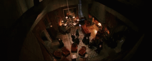 Gryffindor Common Room Gathering GIF | GIFDB.com