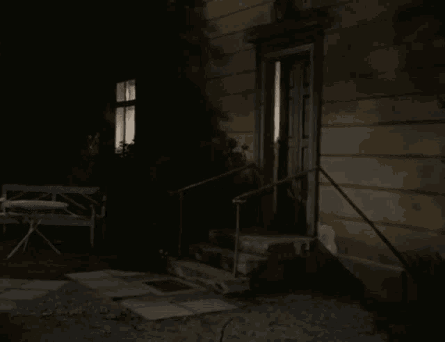 Guy Forcefully Out Of The House Falling Down Stairs GIF | GIFDB.com