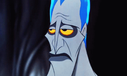 Hades Hercules Movie Eye Roll Sad GIF | GIFDB.com