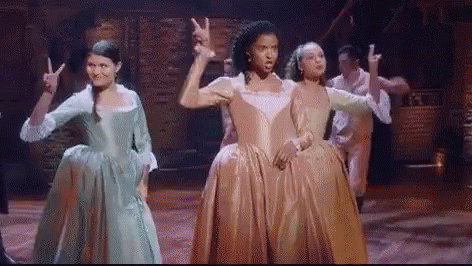 Hamilton Broadway Schuyler Sisters Gif Gifdb