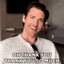 Handsome Guy Perfect Smile Thank You So Much GIF | GIFDB.com