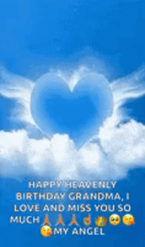 Happy Birthday Grandma Angel GIF | GIFDB.com