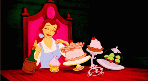 Happy Birthday Princess Belle Beauty And The Beast GIF | GIFDB.com