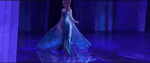 Happy Birthday Princess Elsa Frozen Greeting GIF | GIFDB.com