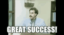 Happy Borat Fist Pump Great Work GIF | GIFDB.com
