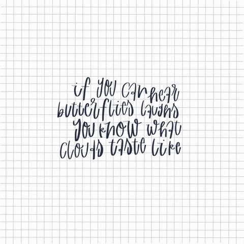 Happy Butterflies Grid Quote GIF | GIFDB.com
