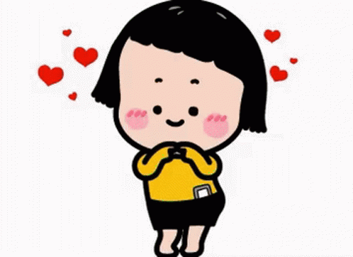 Happy Cute Girly Cartoon Dancing GIF | GIFDB.com