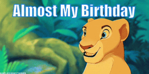 Happy Early Birthday Lion King Simba GIF | GIFDB.com