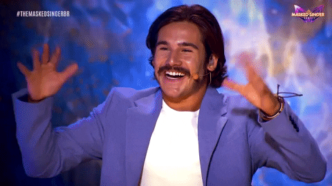 Happy Guy Wave Laugh Cry GIF | GIFDB.com