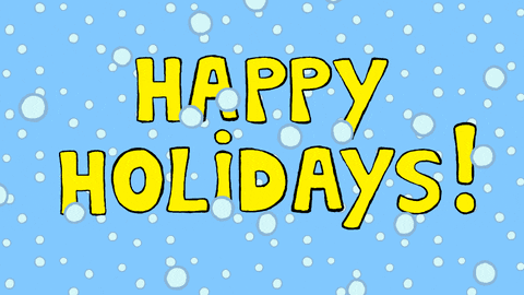 Happy Holidays Meme Reindeers Flying GIF | GIFDB.com