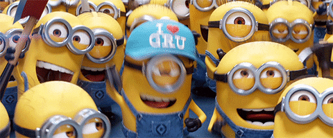 Happy Minions Celebration GIF | GIFDB.com