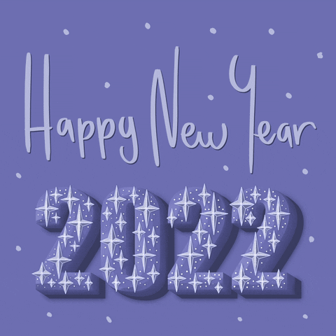 Happy New Year 2022 Purple Theme GIF | GIFDB.com