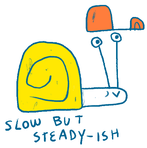 Hard Work Snail Slow But Steady GIF | GIFDB.com