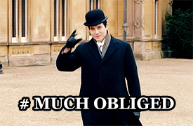 Hat Tip Much Obliged GIF | GIFDB.com