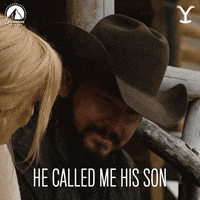 He Called Me His Son Rip Yellowstone GIF | GIFDB.com