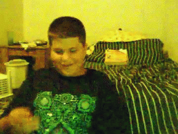 Head Slap Forehead Smack Smiling Boy Bed GIF | GIFDB.com