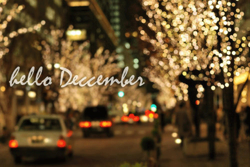 Hello December Street Lights GIF | GIFDB.com