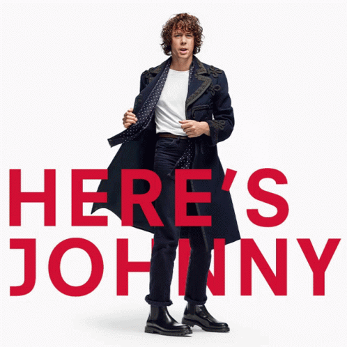 Here's Johnny Borrell GIF | GIFDB.com