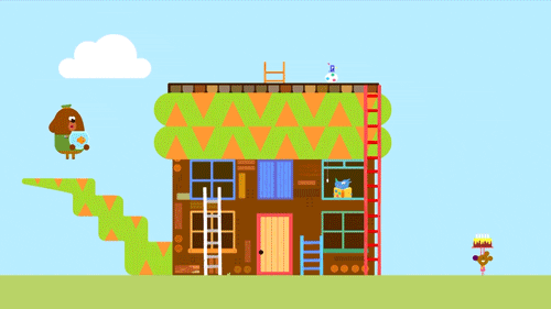 Hey Duggee Snake Gripping The House GIF | GIFDB.com