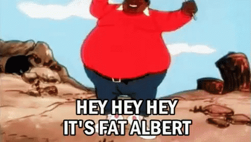 Hey Hey Hey It's Fat Albert GIF | GIFDB.com