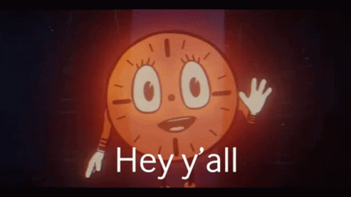 Hey Y’all Clock Cartoon GIF | GIFDB.com