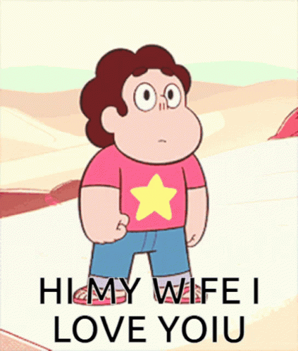 Hi My Wife I Love You Steven Universe GIF | GIFDB.com
