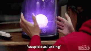 Hiding Suspicious Lurking GIF | GIFDB.com