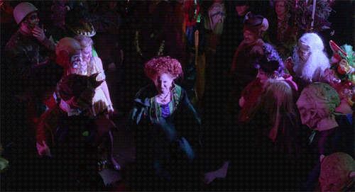 Hocus Pocus Winifred Party Dance GIF | GIFDB.com