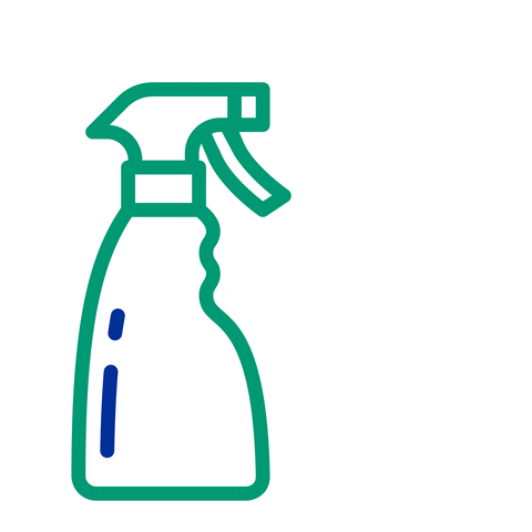 Home Clean Spray Bottle Animation GIF | GIFDB.com