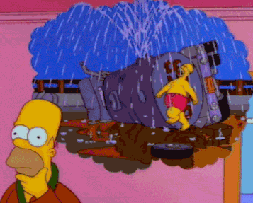 Homer Simpson Thinking Hmmmm GIF | GIFDB.com